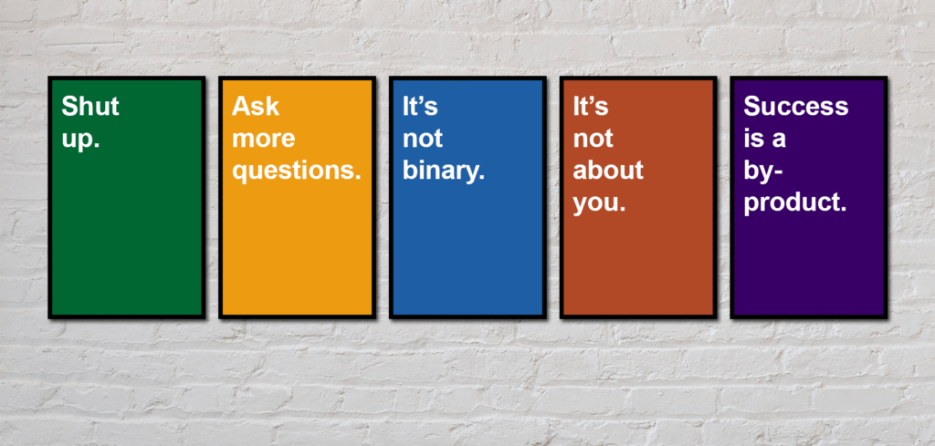 5 Signs I Need to Put on My Desk - Lewis Center for Church Leadership